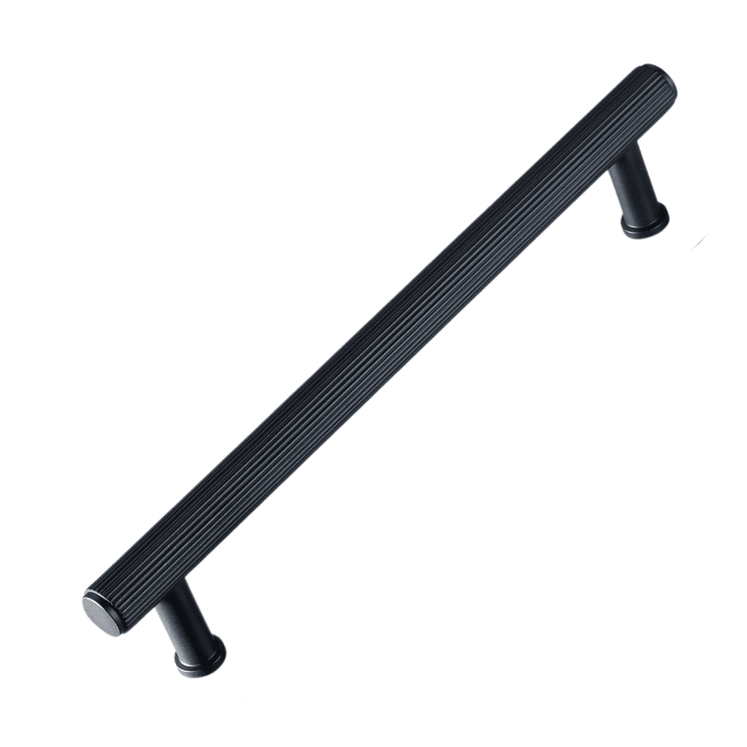 Stirling Matt Black Pull Handle - Dunvara Kitchen & Interior Design