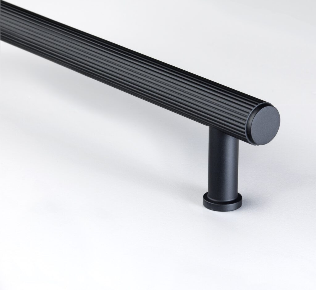 Stirling Matt Black Pull Handle - Dunvara Kitchen & Interior Design