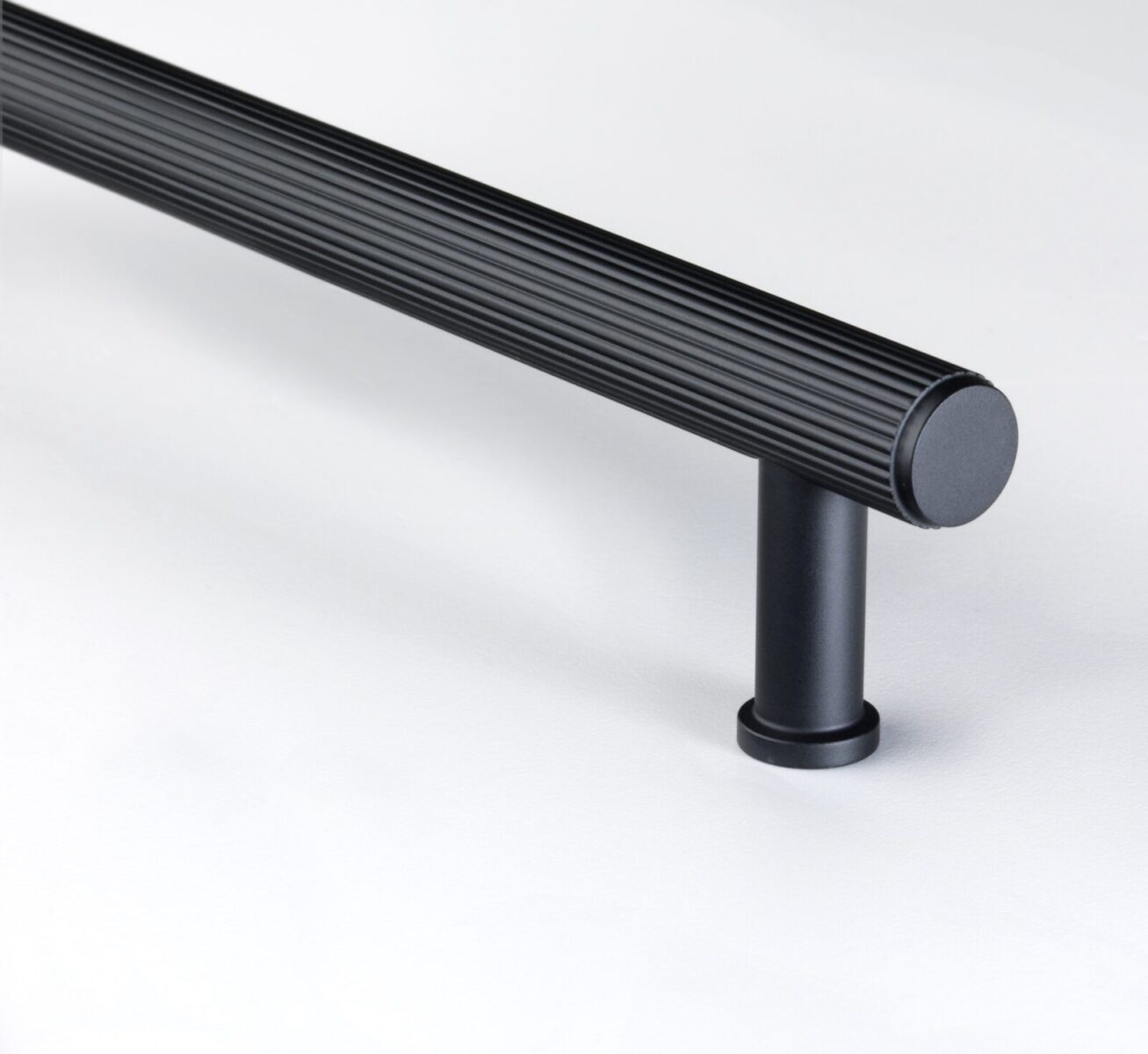 Stirling Matt Black Pull Handle - Dunvara Kitchen & Interior Design